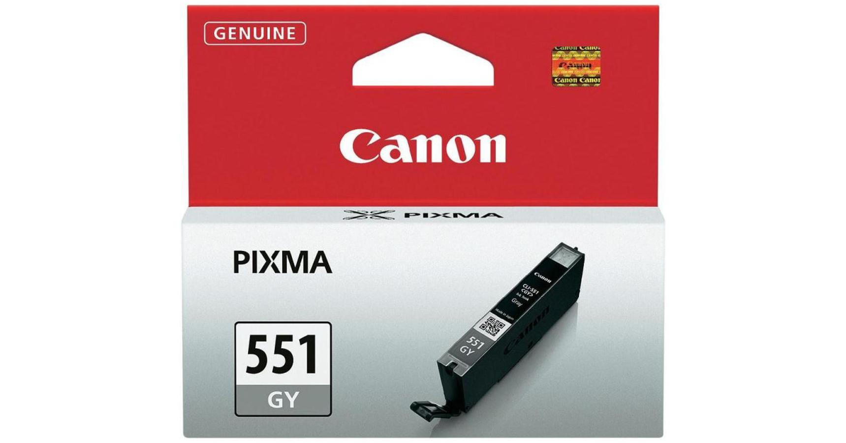 Canon CLI-551 GY szürke (GY-Gray) eredeti (gyári, új) tintapatron