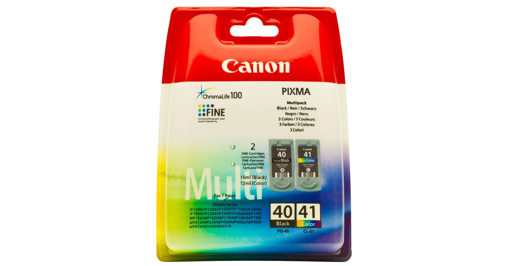 Canon PG-40 + CL-41 fekete és színes (BK-Color) eredeti (gyári, új ...